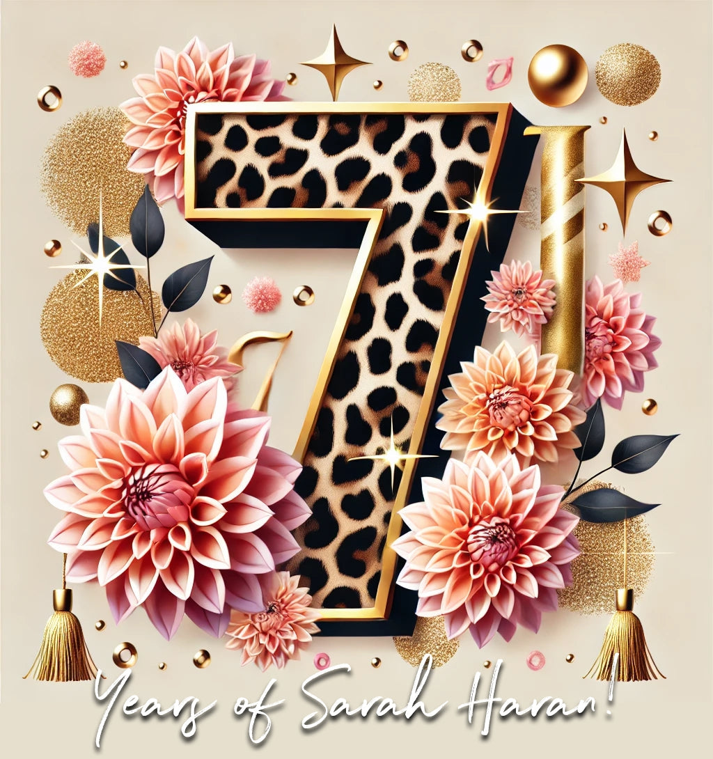 7 Years of Sarah Haran! – Sarah Haran Accessories